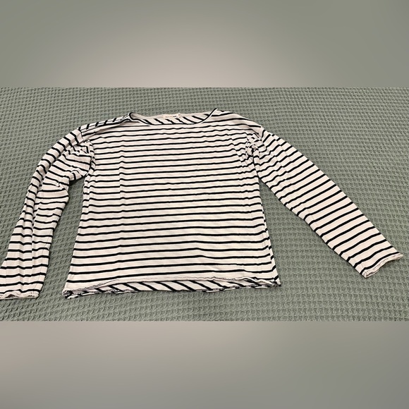 rag & bone | Tops | Rag Bone Navy And White Striped Top | Poshmark